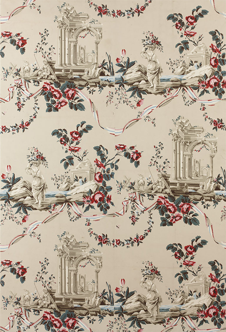 Neoclassic wallpaper – Carolle Thibaut-Pomerantz